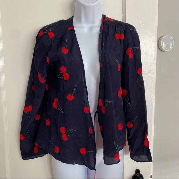 Realisation Par | Tops | Realisation Cherry Print Blouse | Poshmark